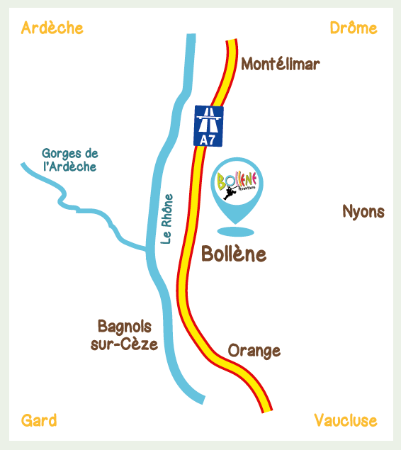 Contact - Bollène Aventure